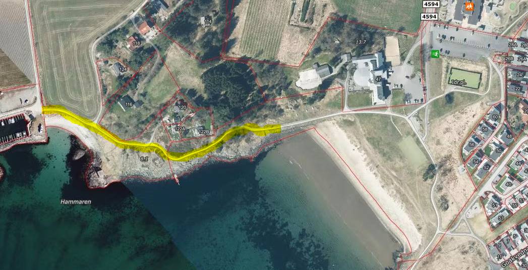 Randaberg kommune - Grusing av tursti på Viste