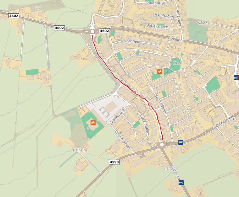 Randaberg kommune - Obs for veiarbeid langs Visteveien